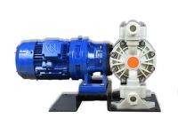China Stainless Steel Electric Diaphragm Pump 3 Inch Double Diaphragm PTFE 40m Head for sale