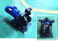 China PVDF Electric Operated Double Diaphragm Pump Explosion Proof For Wastewater for sale