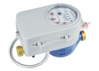 China DN25 Brass Residential Smart Water Meter AMR Mbus Lora Communication for sale