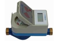 China IC Card Prepaid Water Meter DN25 with Motorized Ball Valve 2.5 m³/h for sale