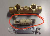 China DN40 Brass CNC Milled Ultrasonic Flow Meter Body 1.6Mpa IOT Water Meter Part for sale