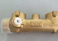 China 1 Micron Brass Pipe Ultrasonic Flow Meter Housing PN16 for sale