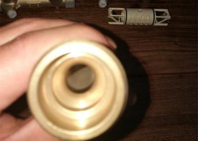 China DN15 Brass Ultrasonic Water Meter Pipe CNC Milling 110mm Length G3/4B Thread for sale