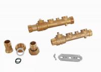 China 1.6Mpa Brass Pipe Water Meter Housing DN15 Length CNC Milling for sale