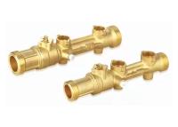 China 1.6Mpa Brass Pipe Water Meter Housing DN15 Length CNC Milling for sale