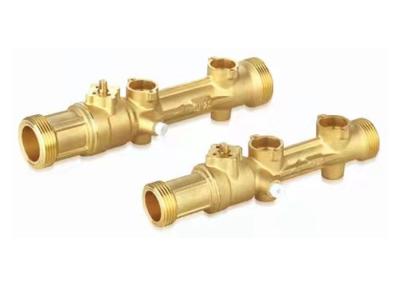 China 1.6Mpa Brass Pipe Water Meter Housing DN15 Length CNC Milling for sale