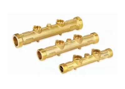 China G3/4B Ultrasonic Water Meter Spare Part DN15 Transducer Holder Brass CNC for sale