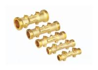 China Brass Ultrasonic Pipe Water Meter Housing DN15 PN16 G3/4B Thread for sale