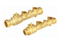 China Brass Ultrasonic Water Meter Housing DN40 232psi 165mm Length for Smart Metering for sale