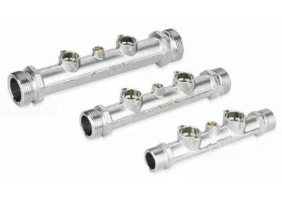 China Brass Ultrasonic Water Meter Pipe DN15 DN50 1.6Mpa CNC Machining BTU Meter Parts for sale