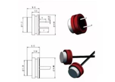 China IP68 Shield Wire Ultrasonic Piezoelectric Transducer Polymer Housing for sale