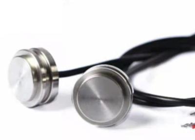 China BTU Flow Meter Ultrasonic Piezo Transducer 975 KHz 500 PF Shield Wire Type for sale