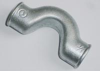 China DN15 Grooved Pipe Fitting GI Pipe Union Tail Pieces With 316L Housing for sale