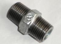 China 1/2 Inch Galvanized Iron GI Nipple Pipe Fitting DN25 1.6MPa Male Female Thread for sale