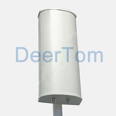 China 698-2700MHz 4G LTE MIMO Sector Panel Antenna 10dBi 65Degrees Outdoor Directional Base Station Antena for sale