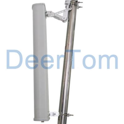 China 806-960MHz MIMO Sector Antenna CDMA GSM Mobile Tower Antenna 17dBi*2 90 degrees for sale