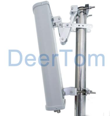 China 2.4GHz WIFI MIMO Sector Panel Antenna 18dBi*2 65 Degrees Base Station Antenna for sale