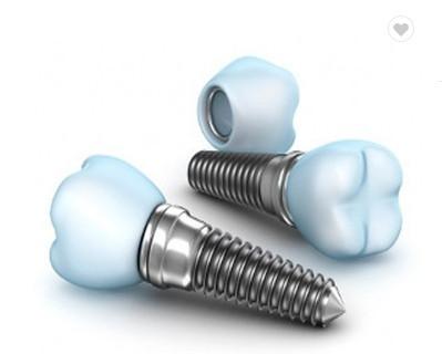 China china OEM factory cnc machining custom dental implants screw titanium for sale
