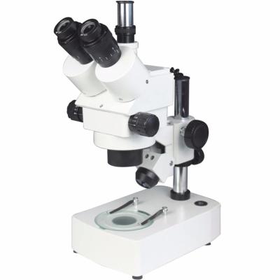 China 7-45X Stereo Binocular Microscope With Camera Adapter Height Adjustable for sale