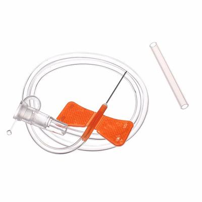 China Scalp Vein Set 27g Butterfly Needle With Luer Slip IV Infusion Butterfly Injection Needle for sale