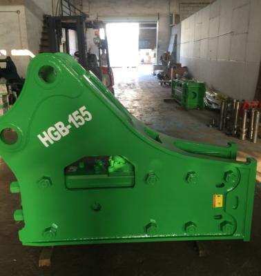 China Hydraulic Breaker Hammer HGB-155 for Excavator Rock Breaking Mining Demolition for sale