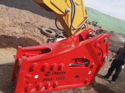 China PHX-195S Hydraulic Rock Breaker for Excavator 1 Year Warranty Heavy Duty Jack Hammer for sale