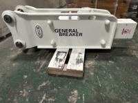 China White PHX Side Type Hydraulic Crusher Hammer for Excavators with 1 Year Warranty and 100% Quality Testing for sale