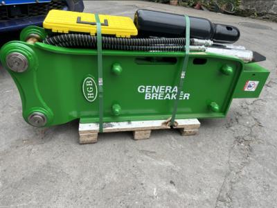 China PHX Side Type Hydraulic Rock Hammer for Excavators - 1 Year Warranty, Mining & Construction Use for sale