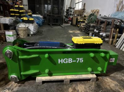 China HGB-75 Hydraulic Breaker Hammer with 1-Year Warranty for Excavator Rock Demolition for sale