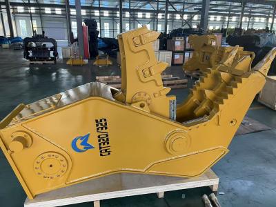 China Excavator Rotary Tree Shear Hydraulic Cutter 100-250mm Diameter Capacity for Forestry Clearing for sale