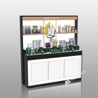 China Polished Brand Jewelry Store Display Showcase Cabinet Adjustable Height for sale