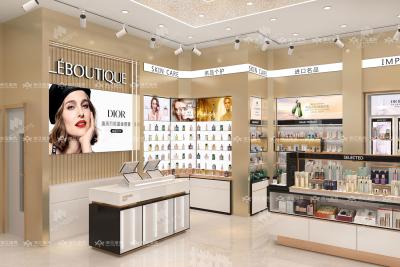 China Perfume Showroom Retail Shop Display Stands Gondola Fixtures for sale