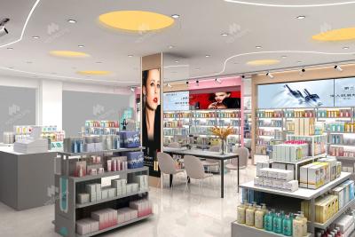 China 133Sqm Cosmetic Ka Furniture Shop Fixtures And Fittings Custom for sale