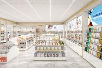 China Cosmetic Specialty Store Display Cases Furniture Commercial Retail Shelving for sale