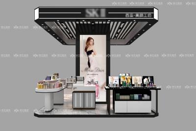 China Beauty Jewellery Display Kiosk Mall Retail Fixtures Customized Shop Decoration for sale