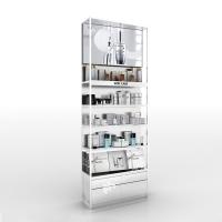 China ODM MDF Skincare Store Display Showcase Cabinet Furniture For Cosmetic Shop for sale
