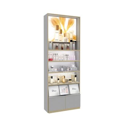 China Cosmetics Retail Boutique Fixtures Display Showcase Solutions Custom for sale