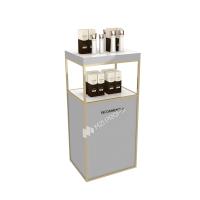China MDF Cosmetic Product Display Stands Racks Case For Lipstick Retail Stores for sale