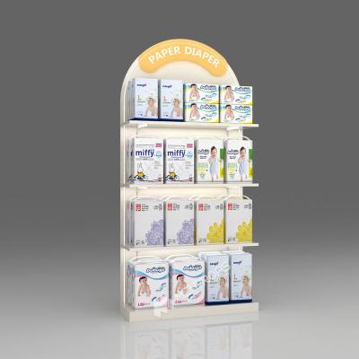 China Premium Baby Store Furniture Fixtures Shop Shelving Gondola Showcase for sale