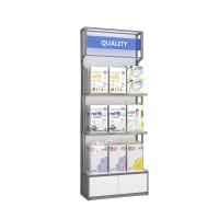 China Baby Shop Gondola Shelving Retail Merchandising Fixtures Powder Coated for sale