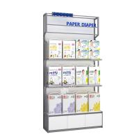 China Modern Electronics Store Retail Island Display Cabinet Aluminium Material for sale