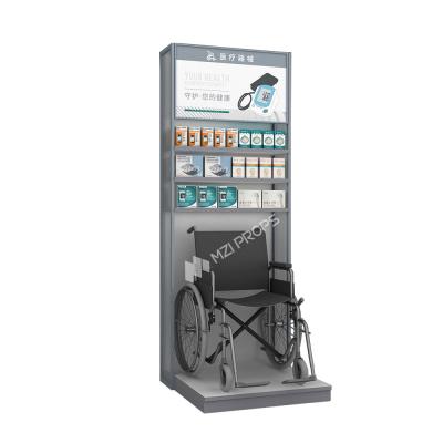 China Custom Grocery Pharmacy Retail Store Merchandise Display Shelf Fixtures for sale
