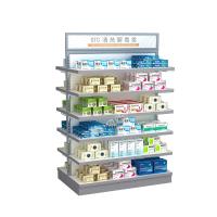 China Aluminium Pharmacy Main Store Display Fixtures Shelves 900mm for sale
