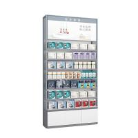 China Adjustable Retail Department Store Display Racks Shelf Fixtures For Pharmacy Shop for sale