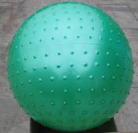 China 65cm gymnastic massaging ball/ pilates fitness ball for sale
