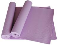 China Light purple latex free PVC sticky yoga mat for sale