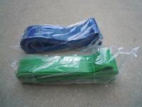China Blue and green extra strong power resistance bands for sale