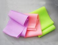 China Pink Stretch Latex Resistance Yoga Pilates Band for sale