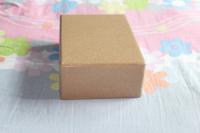 China yoga brock with cork material , cork block for yoga exercise for sale
