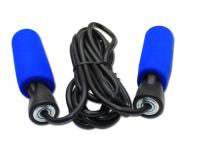 China different colors foam handle speed jump rope for sale